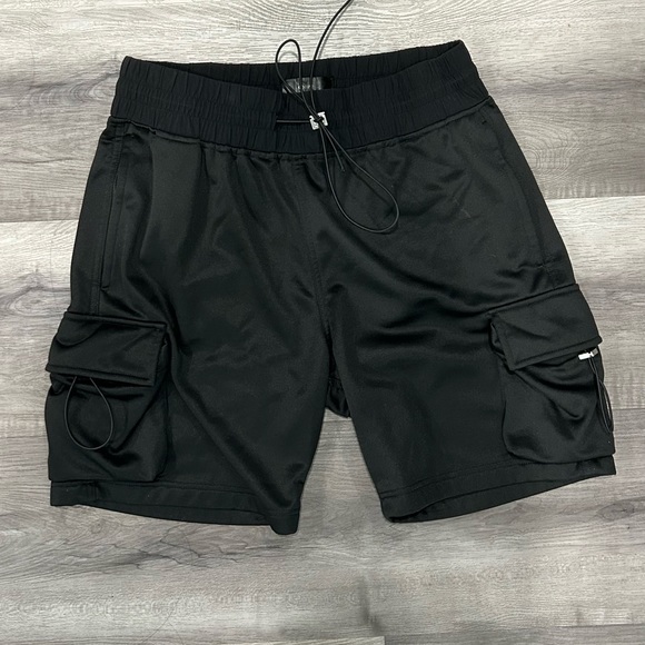 kollar | Shorts | Kollar Side Pocket Shorts Black Mens Luxury Hipster ...